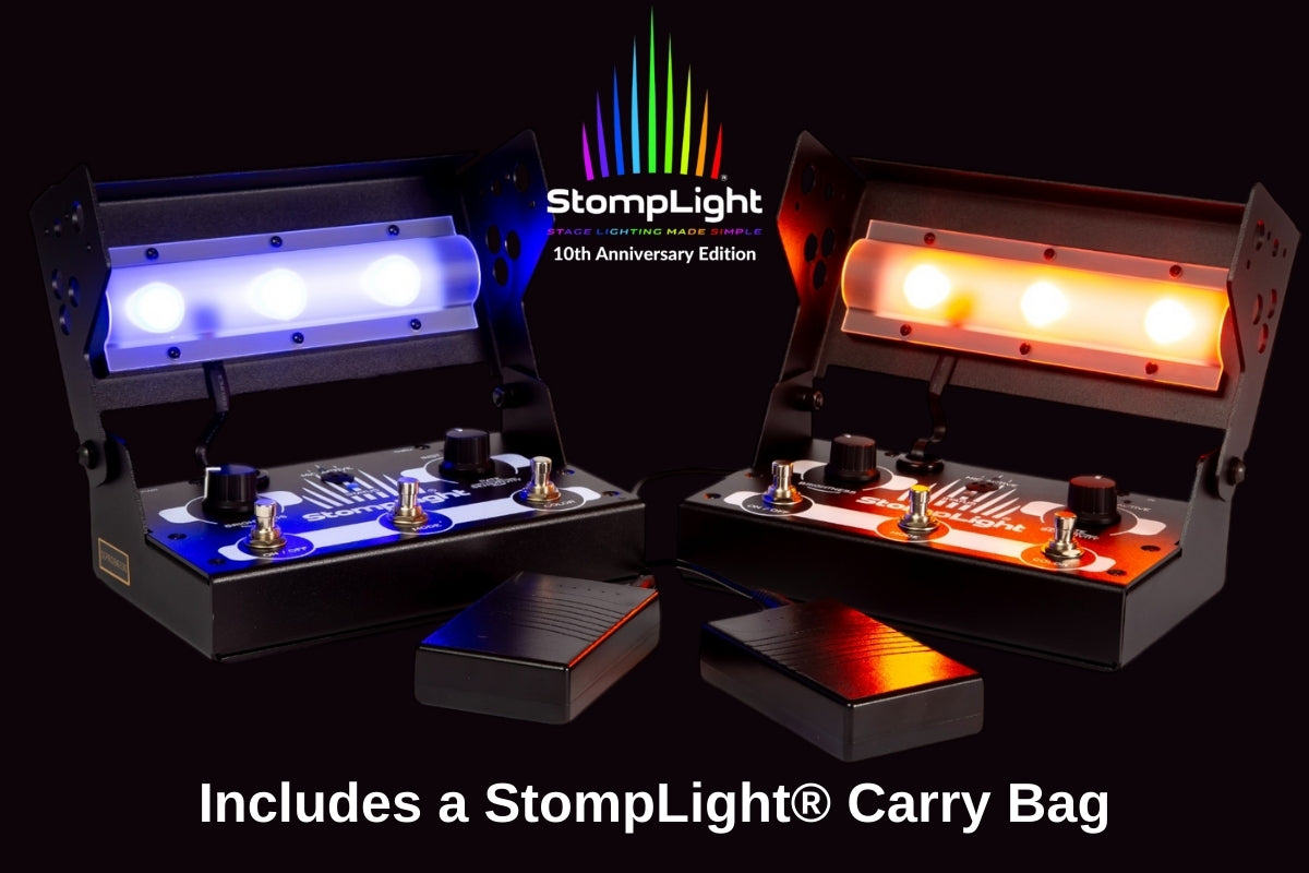 Portable Stage Lighting for Musicians | StompLight Duo Bundle – StompLight®